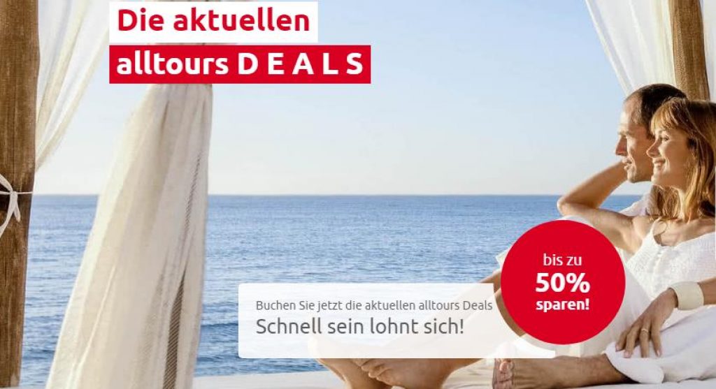 Die aktuellen alltours DEALS! – YourDealz.de
