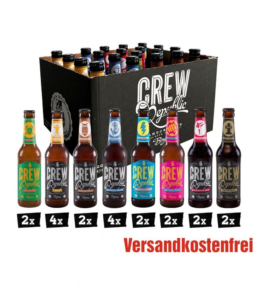 Top12: CREW Republic Craft Beer (verschiedene Sorten) pro Kasten ab 25 ...