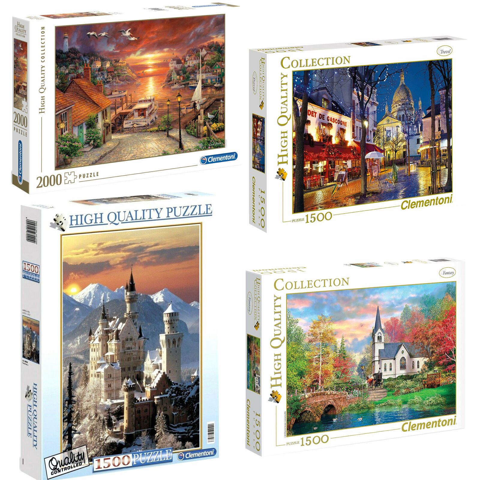 Clementoni High Quality Collection Puzzle 1500-2000 Teile für 21,21 ...