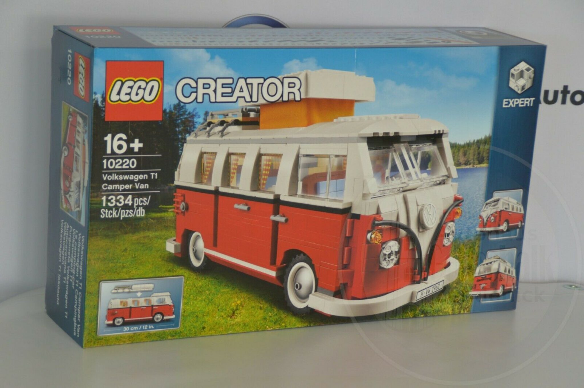 Original LEGO® Creator 10220 VW T1 Campingbus Bulli Bausatz rot/weiß ...
