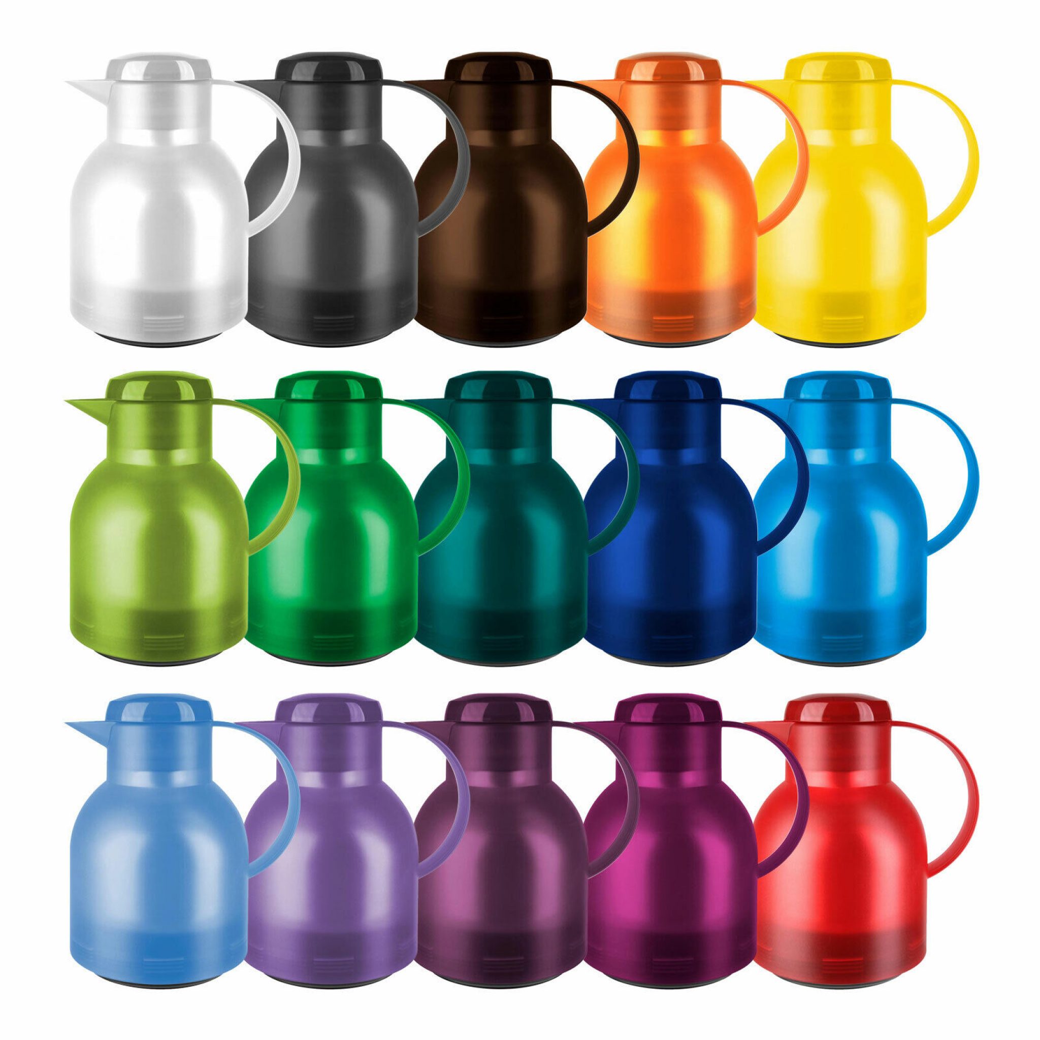 EMSA SAMBA Quick Press Isolierkanne Thermoskanne 1,0 L – verschiedene Farben für 13,99€ inkl ...